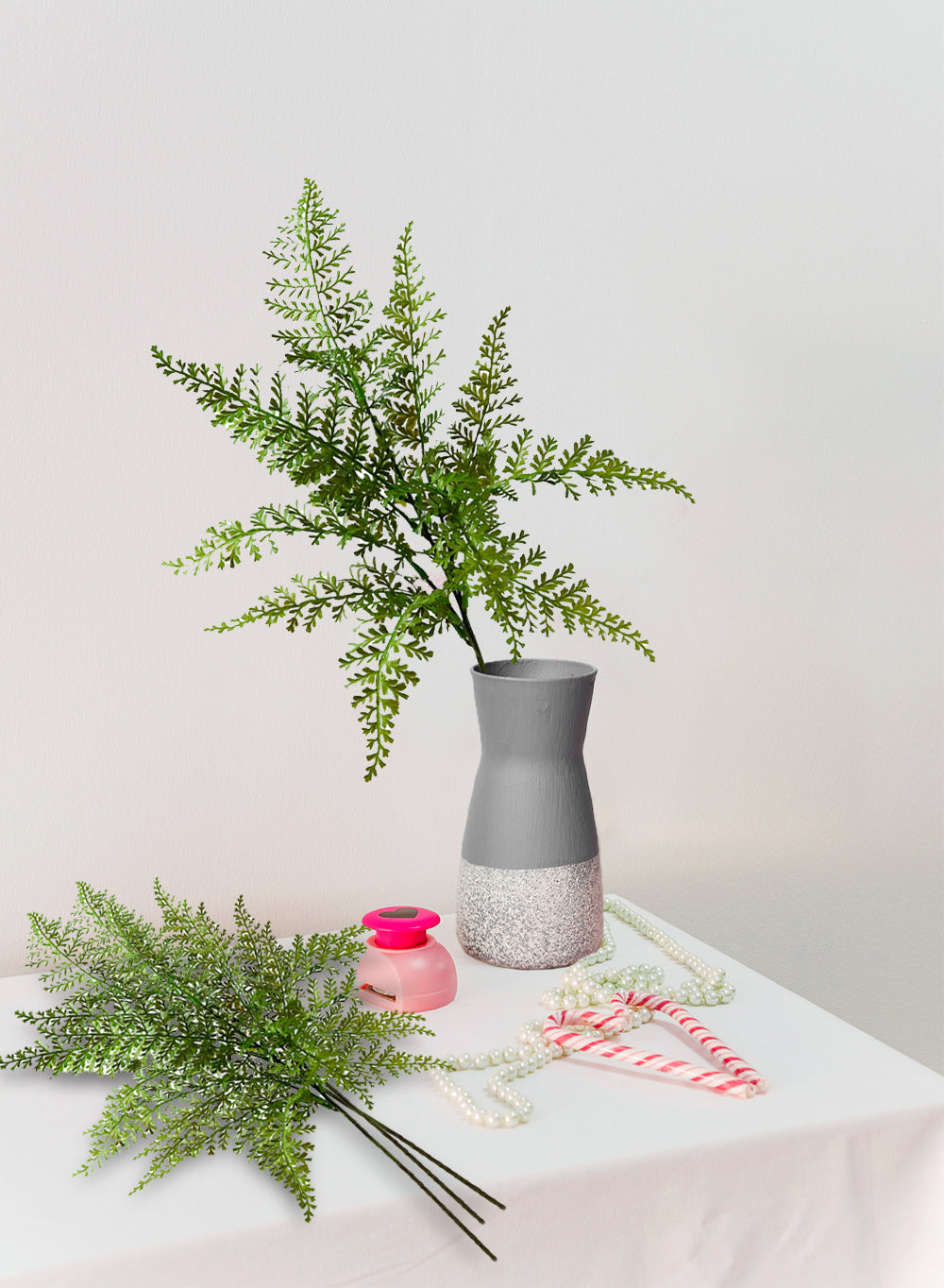 Artificial Green Fern Stem Bunch | Fern Stem Bunch | Serene Spaces Living